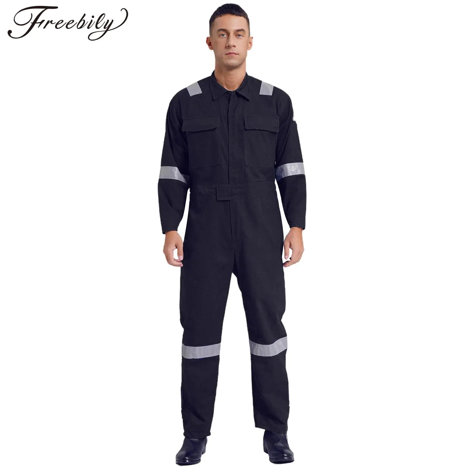 Men-Work-Overall-Uniform-Women-Working-Coveralls-Welding-Suit-Car ...