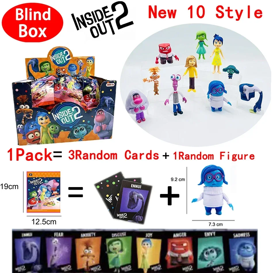 10Style-Inside-Out-2-Blind-Box-Mystery-Box-Action-figure-PVC-Cartoon ...