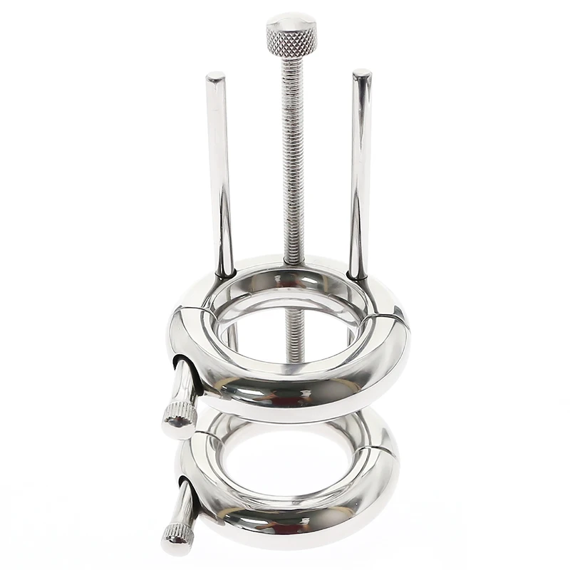 2022 New Heavy Ball Stretcher Adjustable CBT Sex Toy Male Scrotum ...