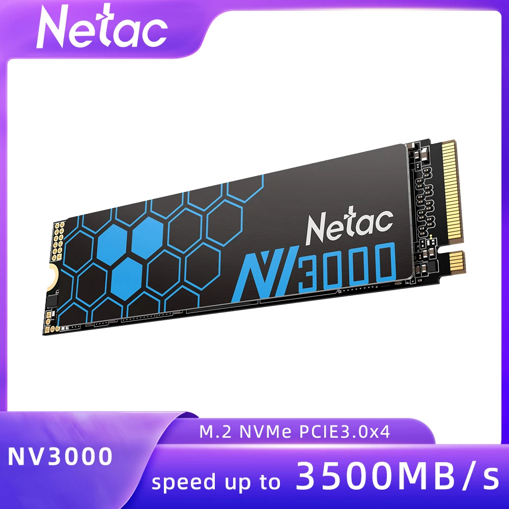 Netac NV3000 M2 SSD NVMe 3500MB/s M.2 2280 PCIe3.0 250GB 500GB 1TB 2TB ...
