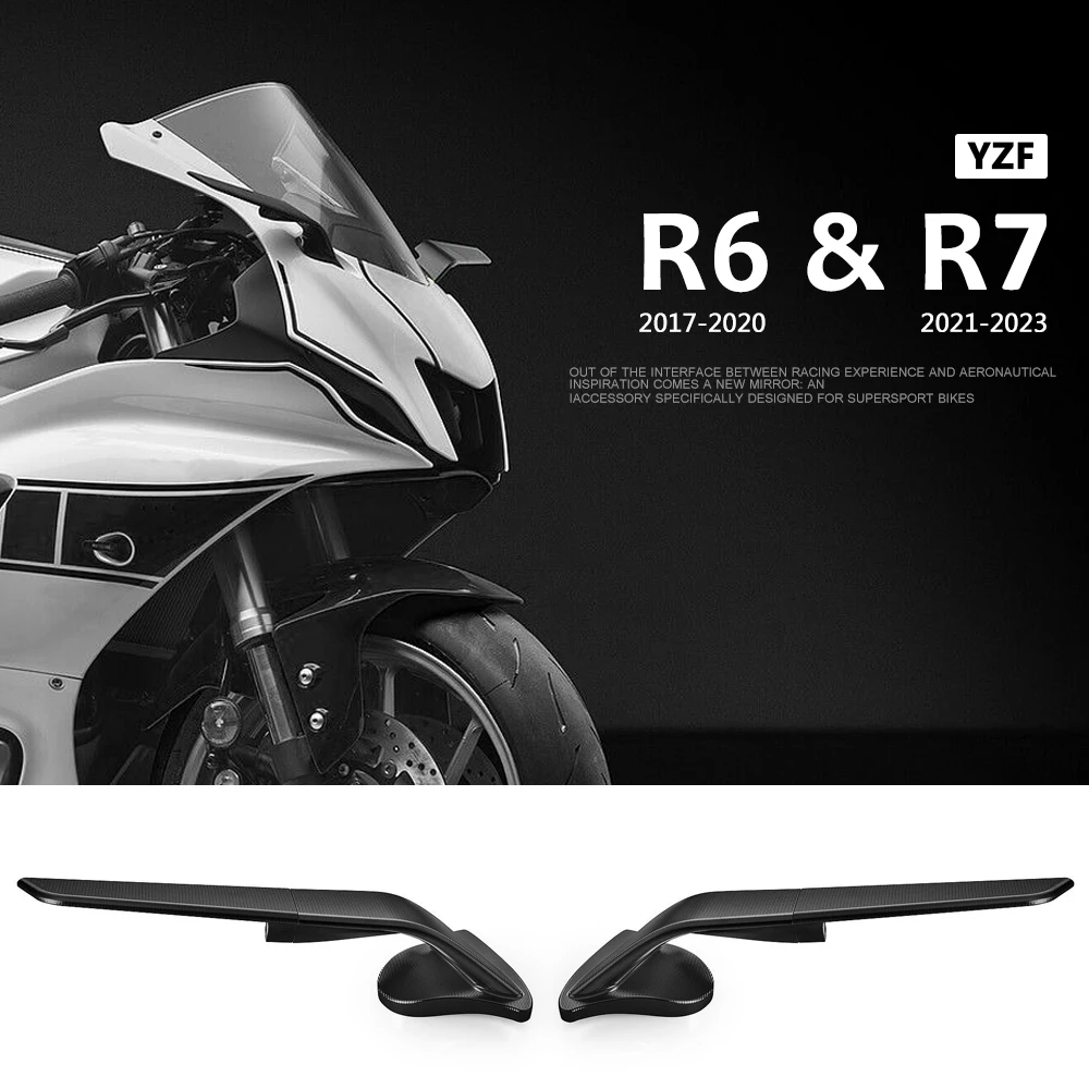 Motorcycle-Accessories-Black-Rearview-Side-Mirrors-360-Rotatable-For ...