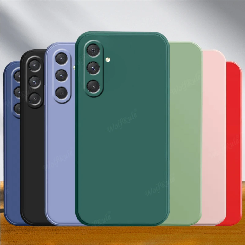 For Samsung Galaxy A34 Cover Case Samsung A34 5G Capas Original Liquid Silicone Cover Samsung ...