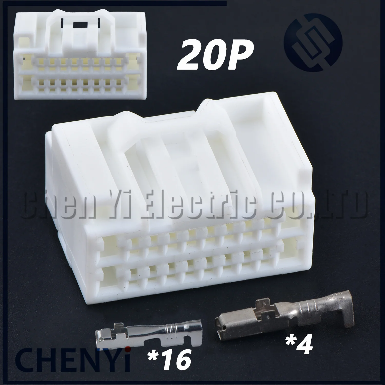 20-Pin-Automobile-power-amplifier-Connector-Automotive-Audio-Amplifier-Plug-7283-5843-Socket ...