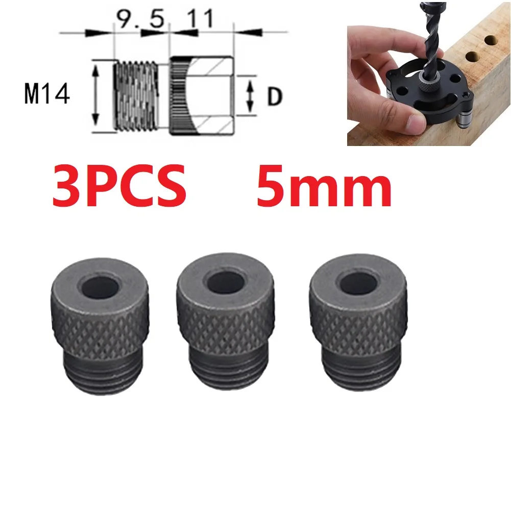 3Pcs-5mm-Pocket-Hole-Jig-Drill-Sleeve-For-Doweling-Jig-Hole-Drilling ...
