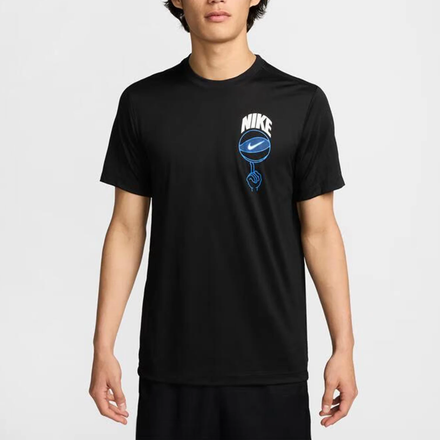 Nike Official Genuine DRI-FIT Men's Breathable Round Neck Basketball ...