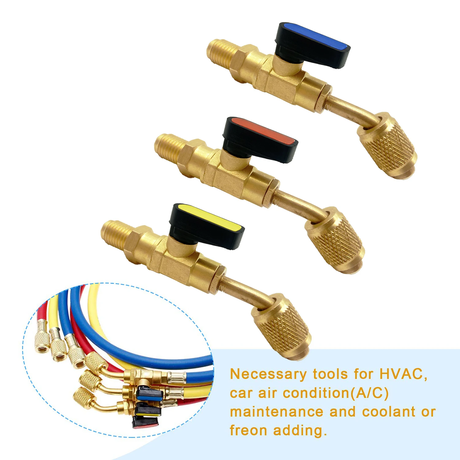 R22-R12-R410a-Air-Conditioning-Hoses-Charging-Shut-Off-Ball-Valve-1-4 ...