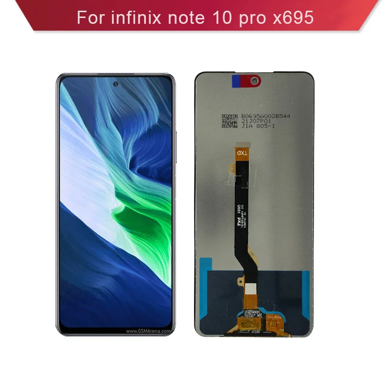 Nova Tela Lcd Para Infinix Note 10 Pro X695 Display Lcd E Toque ...