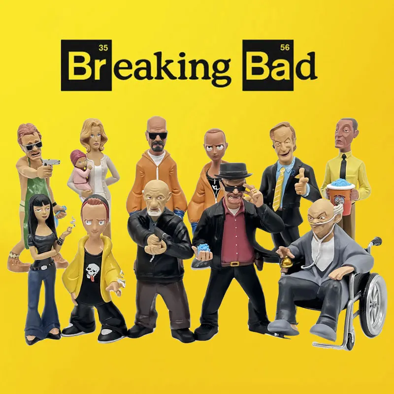 Breaking-Bad-Action-Figures-Resin-Doll-Model-Toys-Miniature-Figurines ...