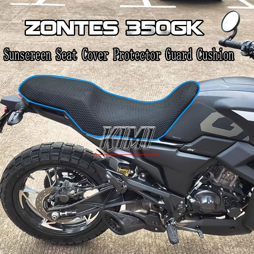 Motorcycle Breathable Cushion Seat Cover Protector Guard 3D Heat ...
