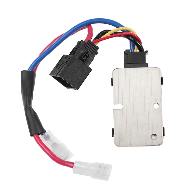 Blower Motor Assembly Blower Motor Resistor (Regulator) For Mercedes S ...