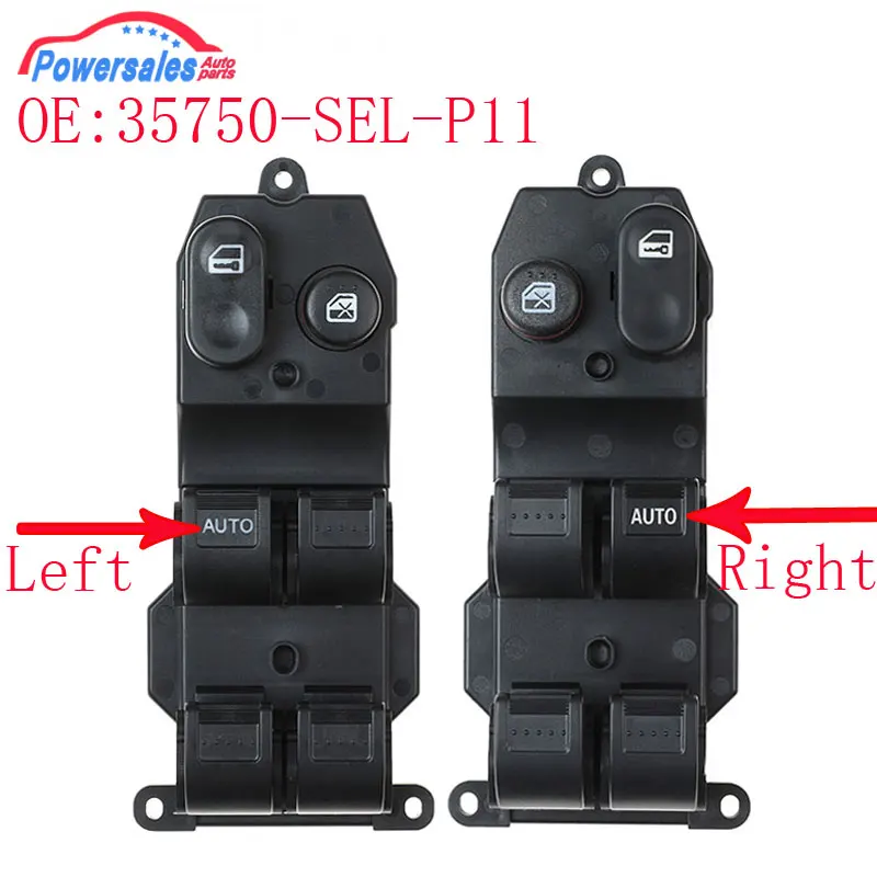 New-Power-Window-Lifter-Switch-For-Honda-Jazz-Fit-2003-2008-35750-SEL ...