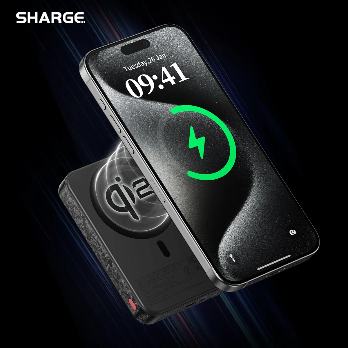 SHARGE-CarbonMag-Magsafe-Portable-10000mAh-Qi2-Certified-Magnetic ...