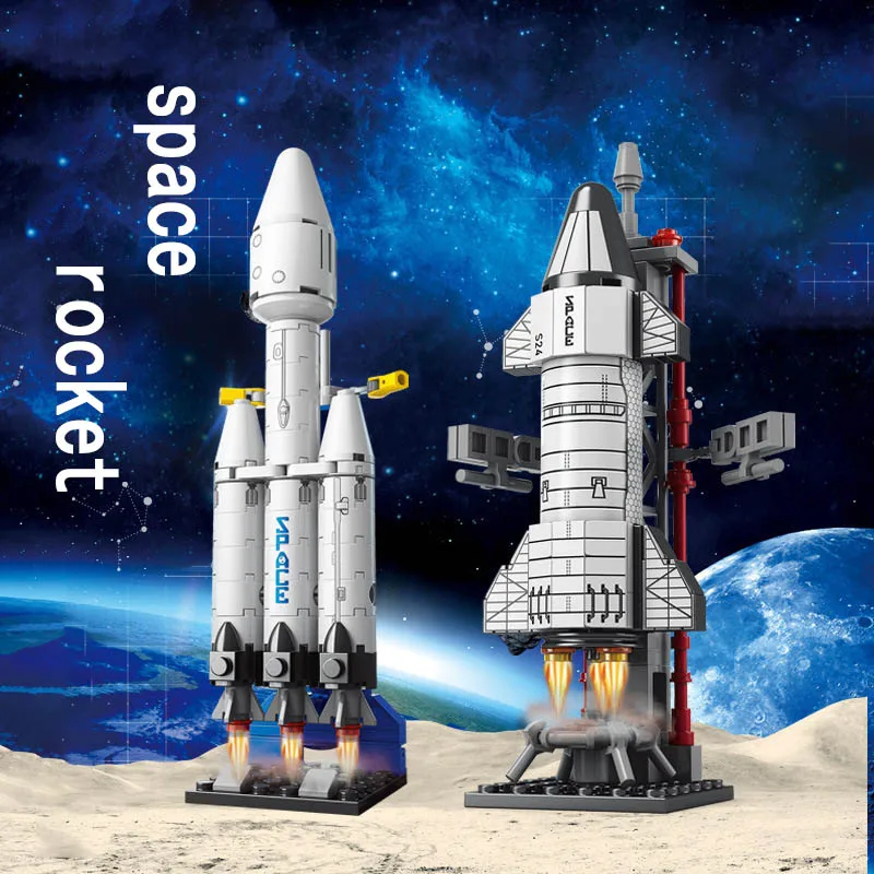 Rocket-space-station-star-ship-spacecraft-space-building-block-toy ...