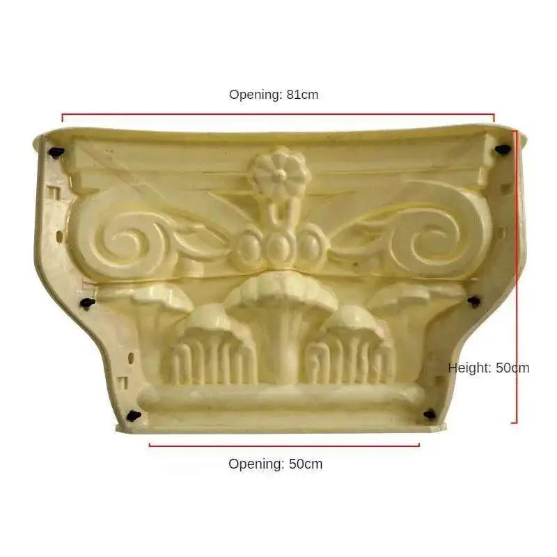 European Roman Column Head and Foot Mold Outdoor Garden Villa Gate ...