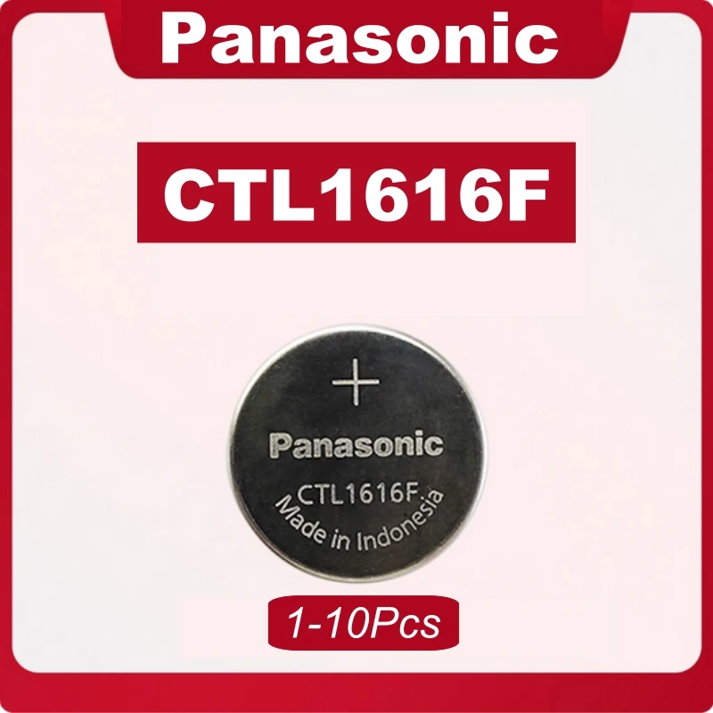 1-10 Uds nueva batería recargable Original Panasonic CTL1616 CTL1616F ...