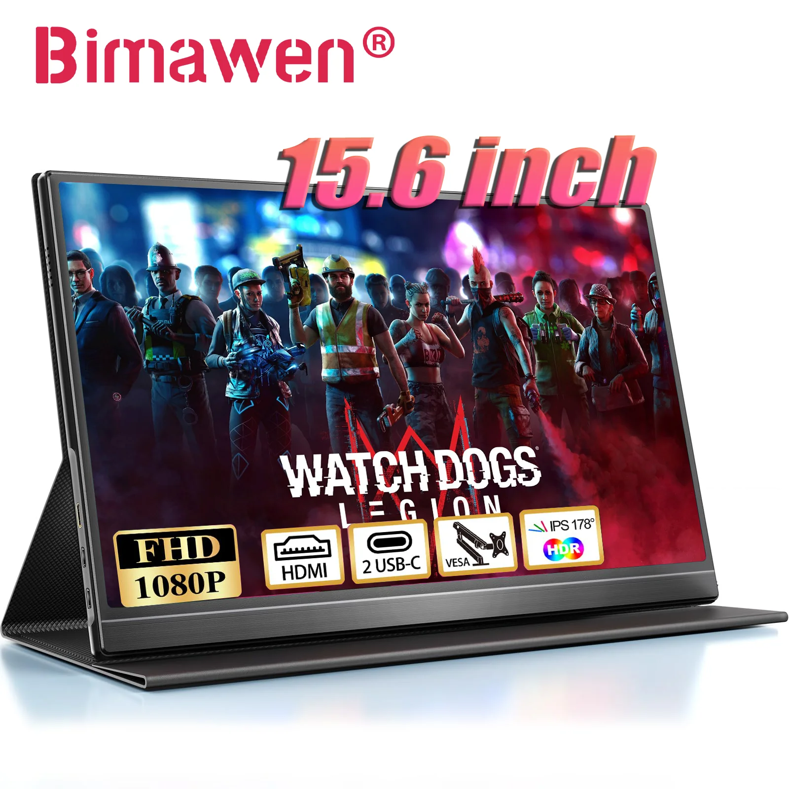 Bimawen-Monitor-Port-til-15-6-polegada-FHD-1080P-Monitor-Port-til-USB-C ...