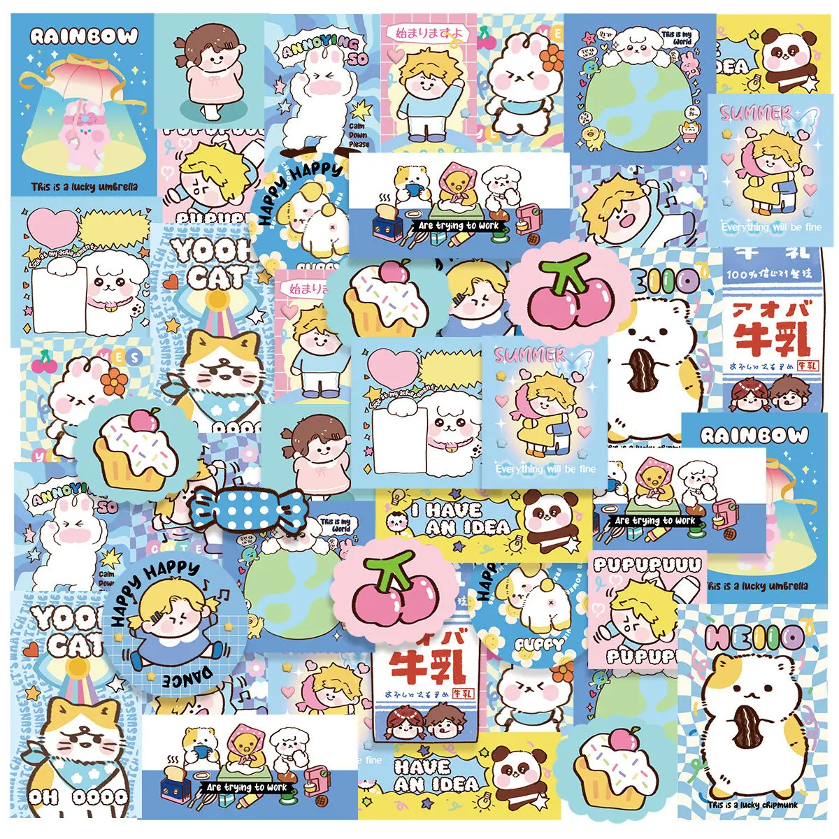 Etori-Life-lbum-de-fotos-DIY-para-estudiantes-60-piezas-personaje-de ...