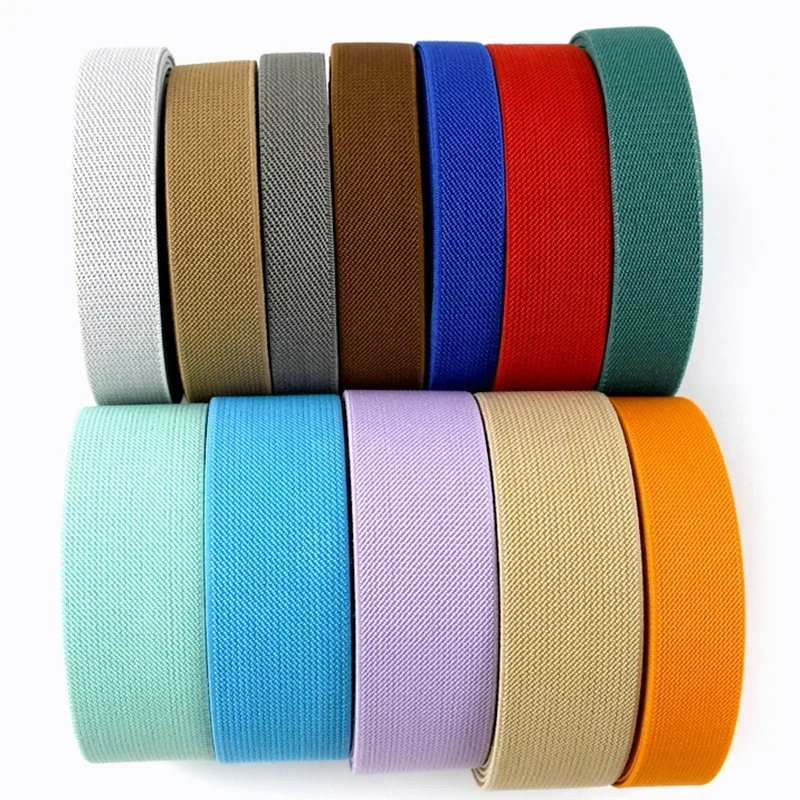 3/5M Meetee 20-50mm Elastic Bands for Trouser Waist Rubber Band Stretch ...