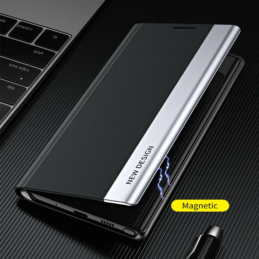 Luxury-Magnetic-Leather-Case-For-Redmi-Note-13-12-12S-11-11S-10-Pro ...