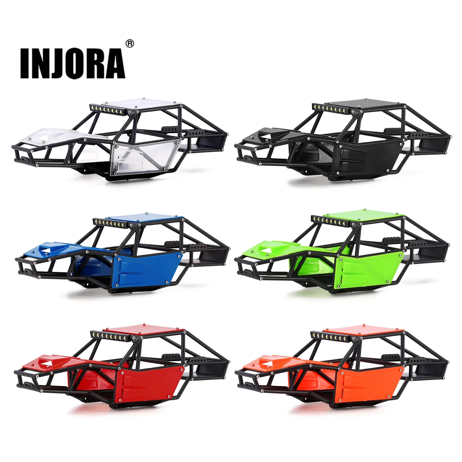 INJORA-Rock-Tarantula-Nylon-Buggy-Body-Shell-Chassis-Kit-for-1-18-RC ...