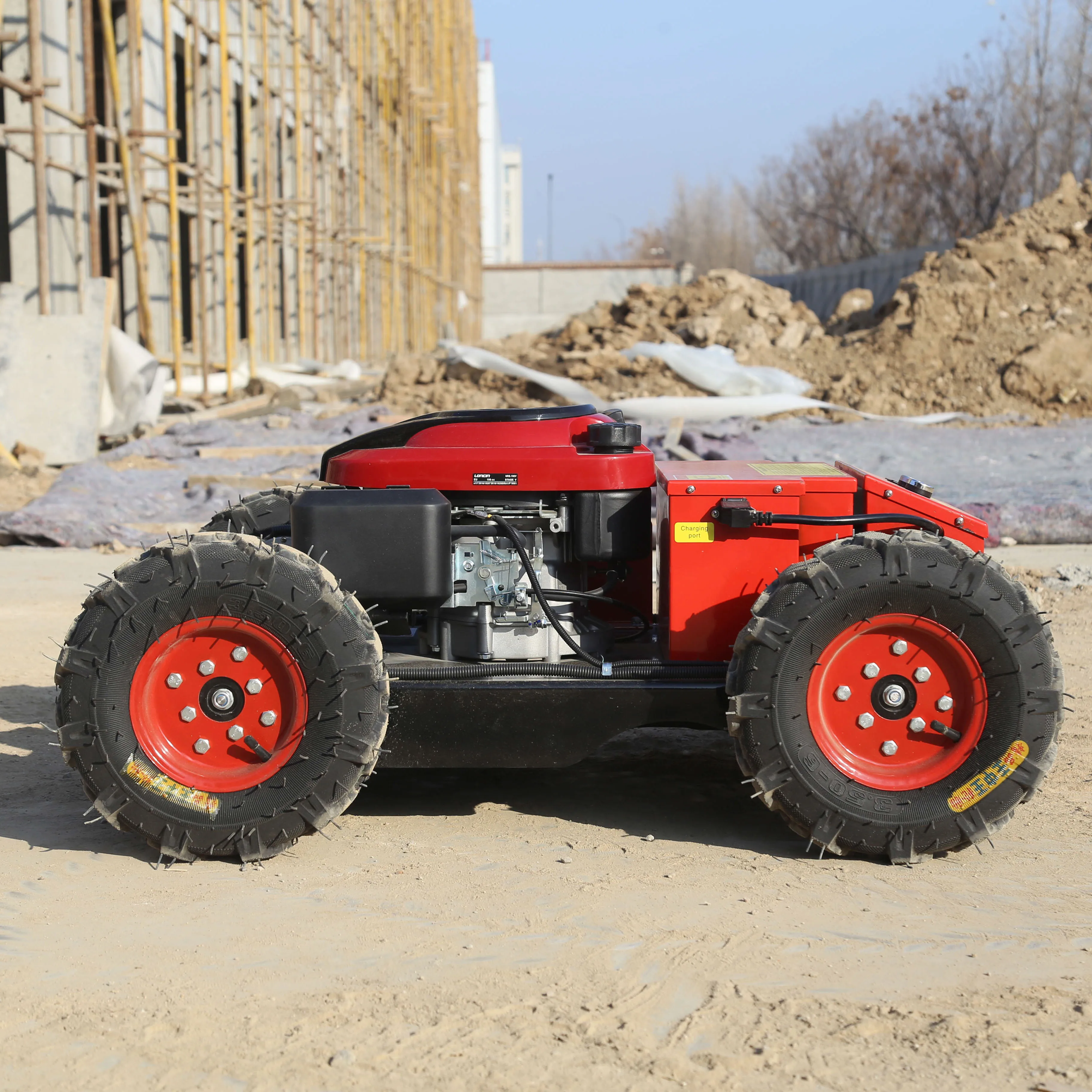 Robot-cortac-sped-con-ruedas-autopropulsado-Control-remoto-jard-n ...