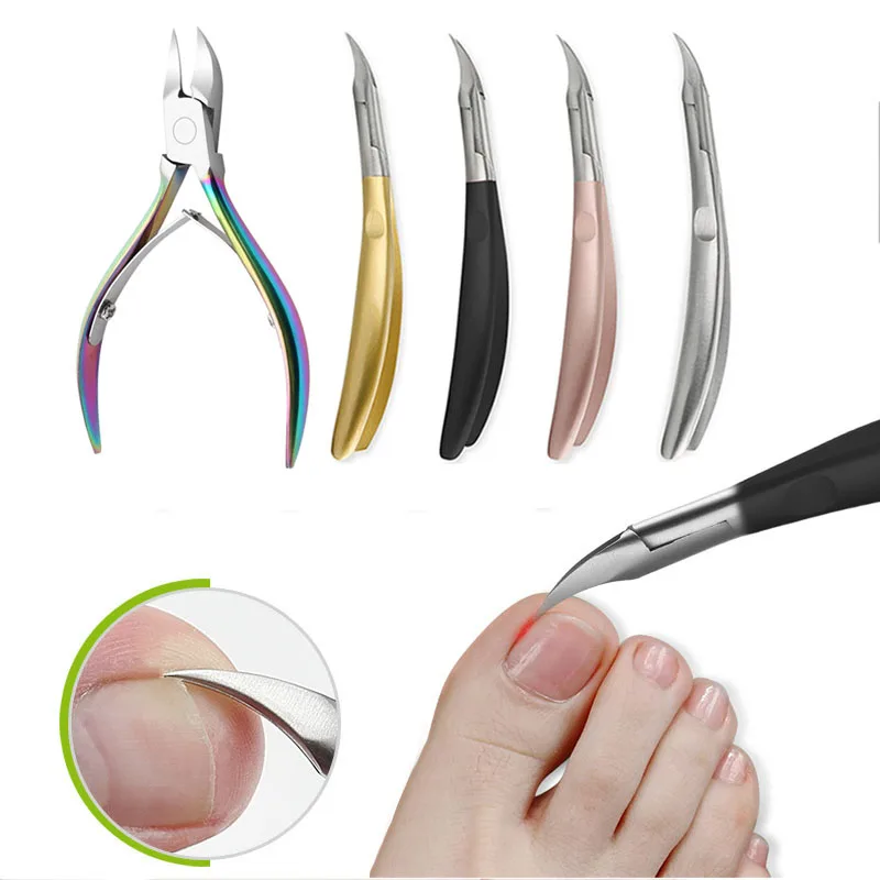 Nail-Cutter-Cuticle-Nippers-Profesional-Ingrown-Toenail-Scissors-Dead ...