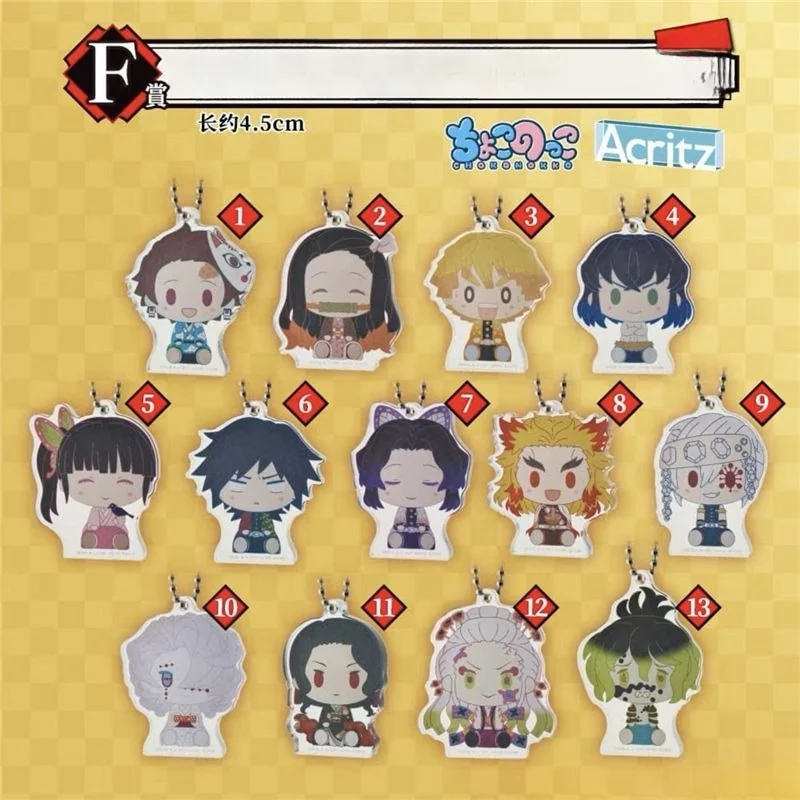 Llaveros De Anime Anime Llaveros De Demon Slayer - Pack De 5 Personajes ...