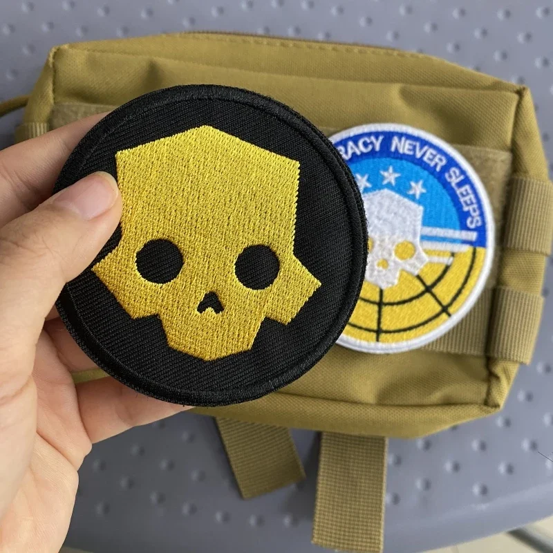 Hell-Diver-Tactical-Morale-Badge-Embroidered-Patch-Hook-and-Loop ...