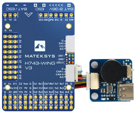 MATEK Mateksys H743 WING V3 FLIGHT CONTROLLER| | - AliExpress
