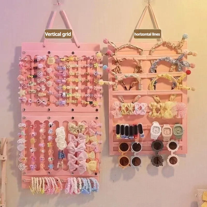 Hair-Bows-Organizer-Wall-Hanging-Large-Capacity-Headband-Holder-Hair ...