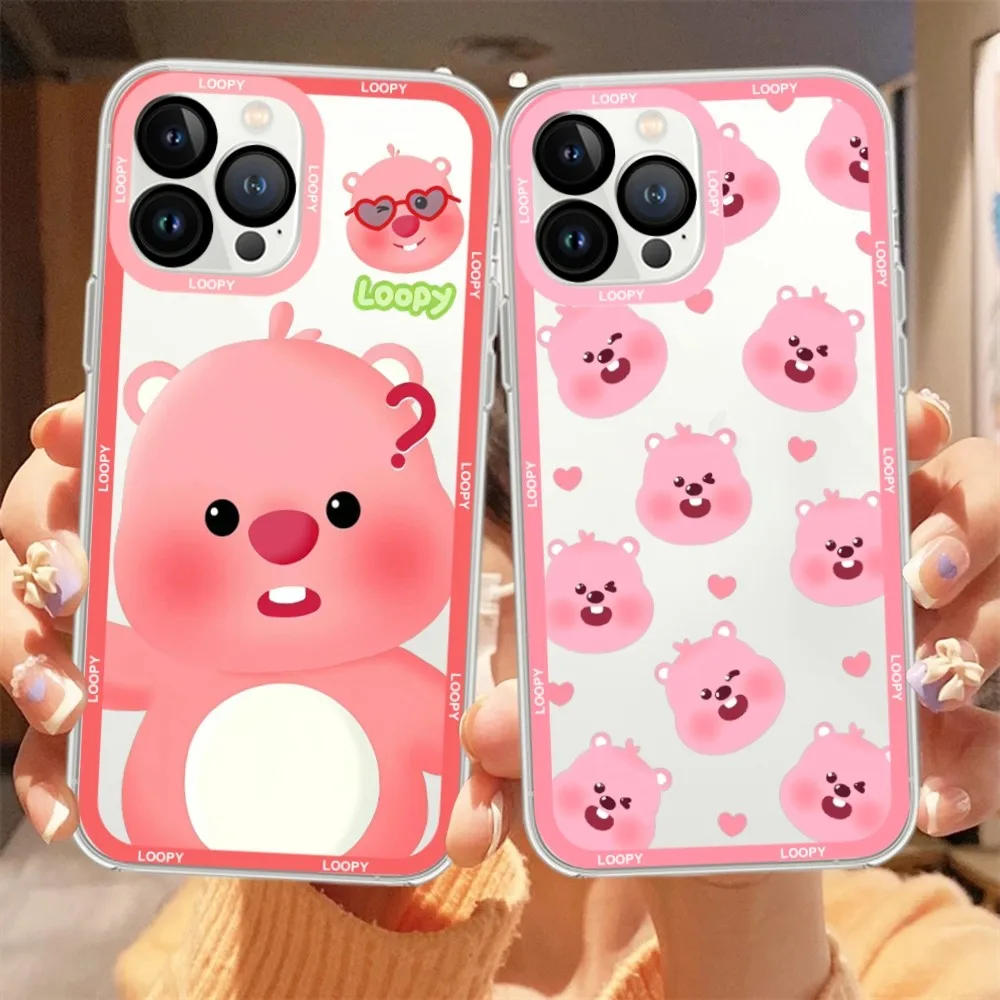 Korea-cartoon-L-Loopys-Phone-Case-For-Samsung-Galaxy-S23-S22-S21-S20 ...