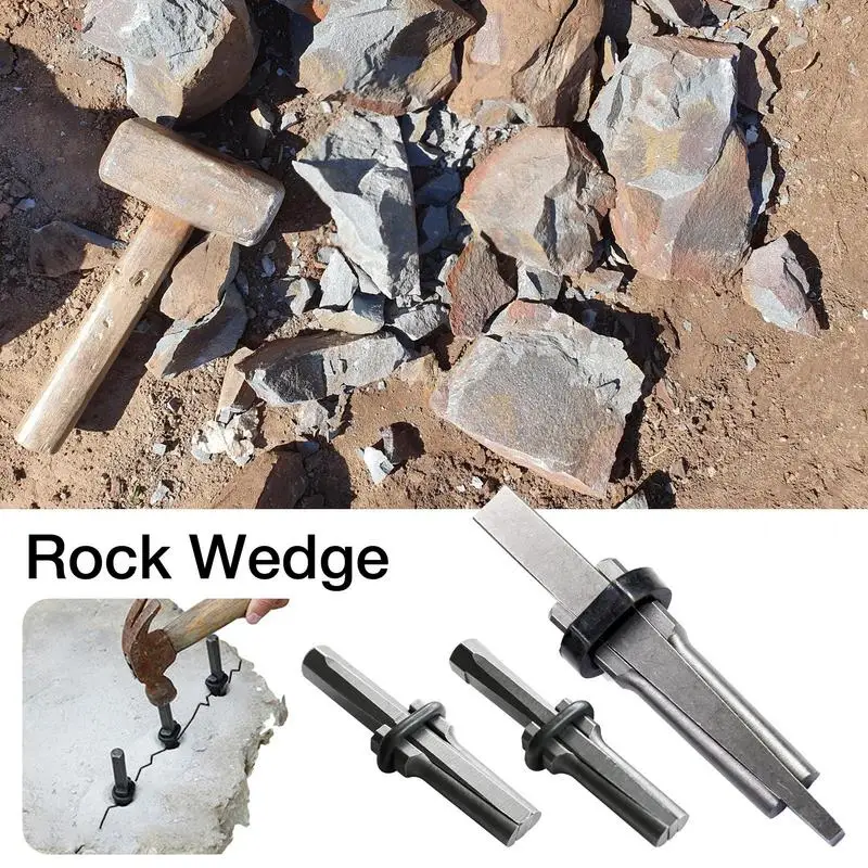 Heavy-Duty-Rock-Splitter-Rock-Breaking-Tools-And-Wedge-Concrete ...