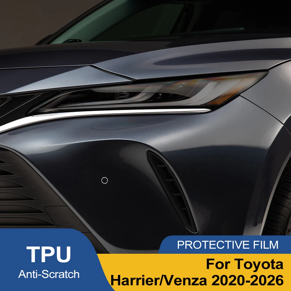 For Toyota Harrier/Venza 2020-2026 High-Gloss Smoke Black Pre Cut Car ...