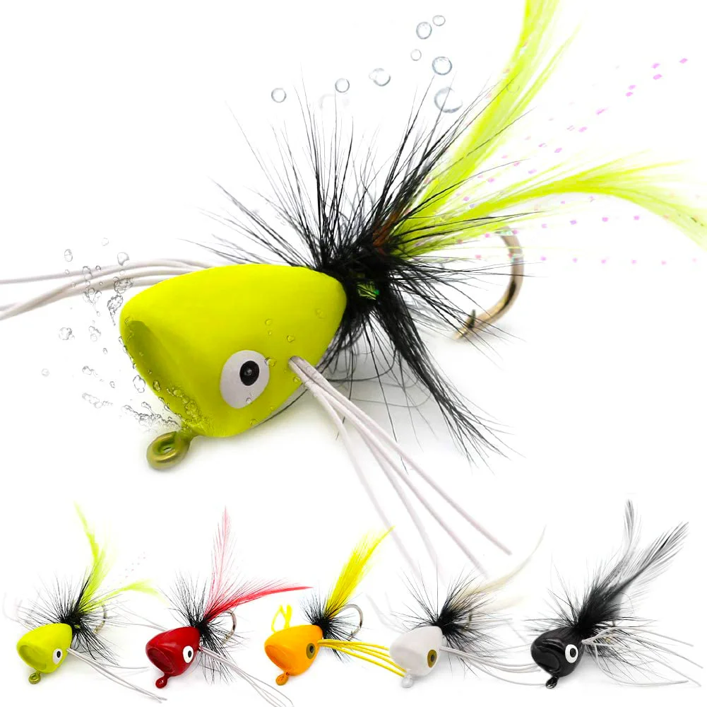 Topwater-SE-UELOS-flotantes-de-pesca-con-mosca-cebo-duro-moscas-secas ...