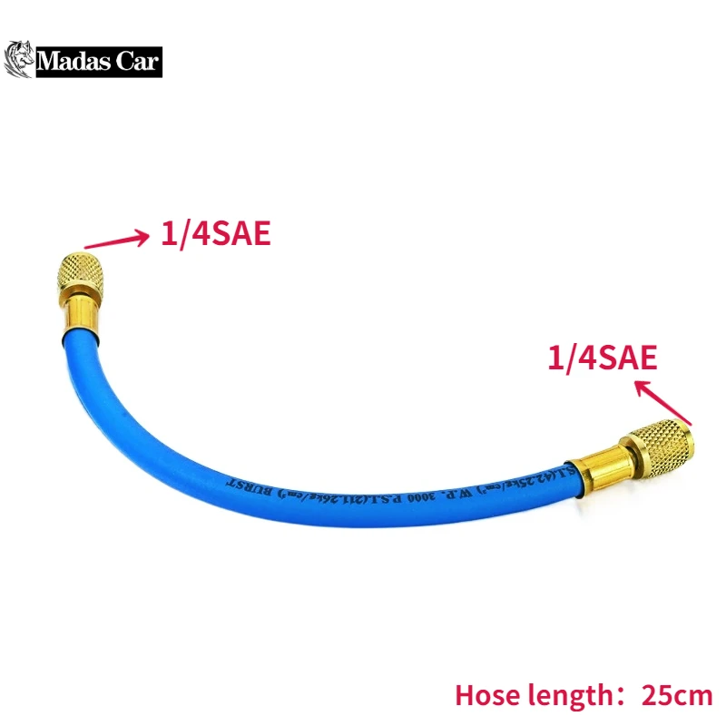 1/4" SAE AC R12 R22 Charging Hoses Tube Refrigerant Air Conditioning Refrigerant Air Conditioner ...