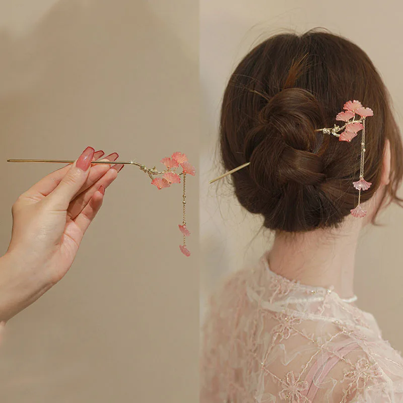 Ginkgo-B-ton-de-cheveux-chinois-Hanfu-pour-filles-antiques-pingle ...
