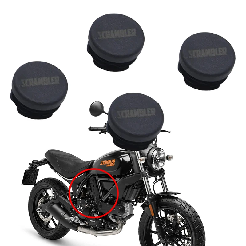 4pcs-Set-Motorcycle-Body-Frame-Cover-ABS-Plastic-Monster-797-Frame-Hole ...