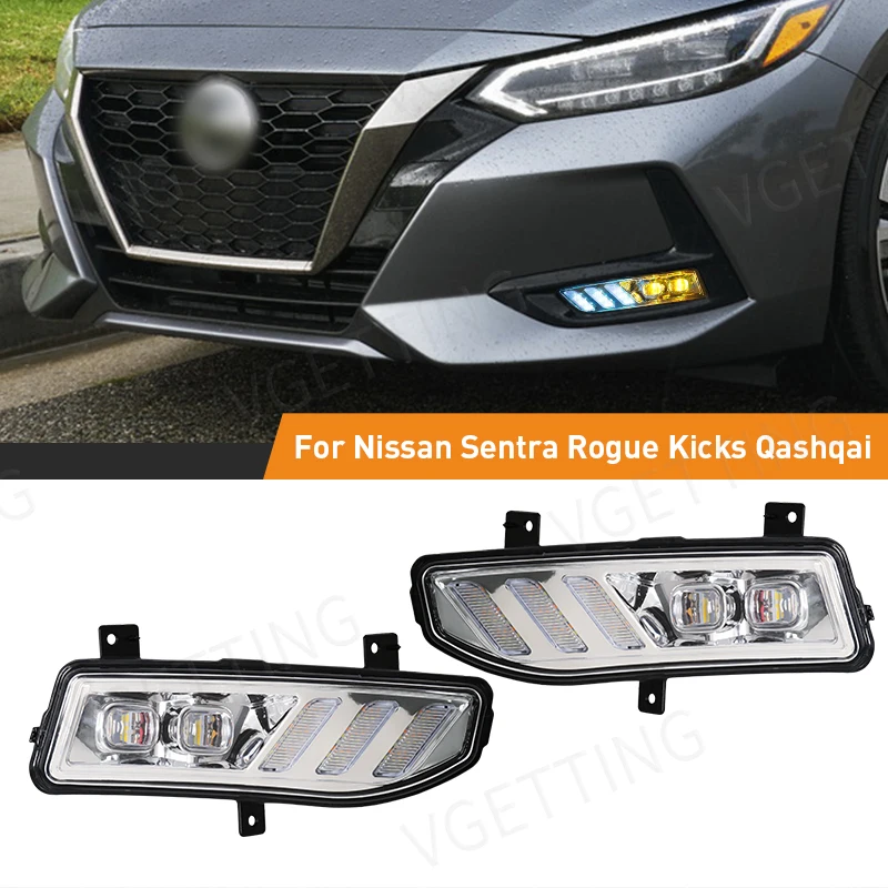 LED-DRL-Daytime-Running-Light-For-Nissan-Sentra-2020-Xtrail-Rogue-Kicks ...