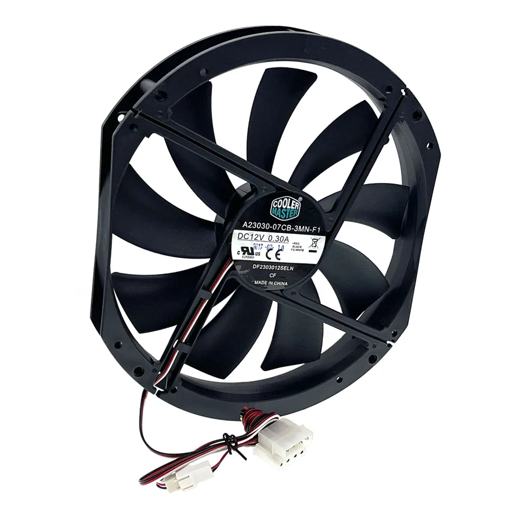 New-Large-Size-Air-Flow-Computer-Case-Fan-230mm-23cm-12V-Mute-Low-Noise ...