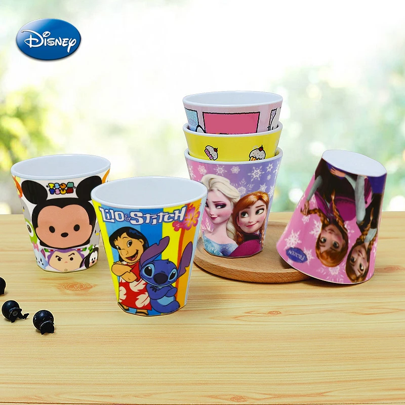 Disney-Kids-Cups-Stitch-Mickey-Mouse-Milk-Mug-Cup-Cartoon-Frozen-Elsa ...