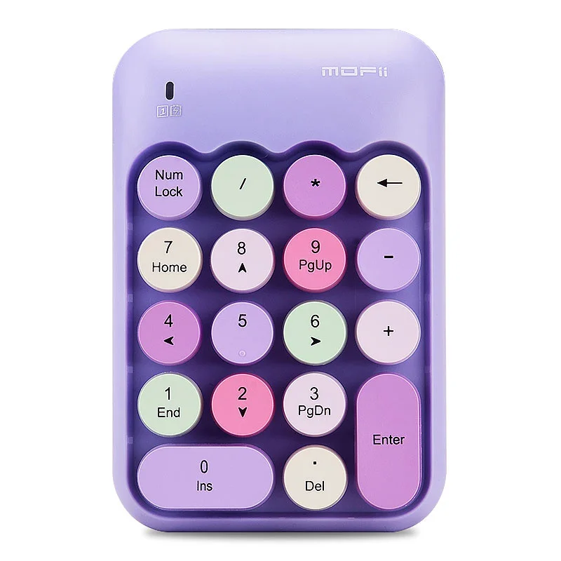 MOFII-Wireless-Numeric-Keypad-Colorful-Retro-Mini-Portable-Numeric ...