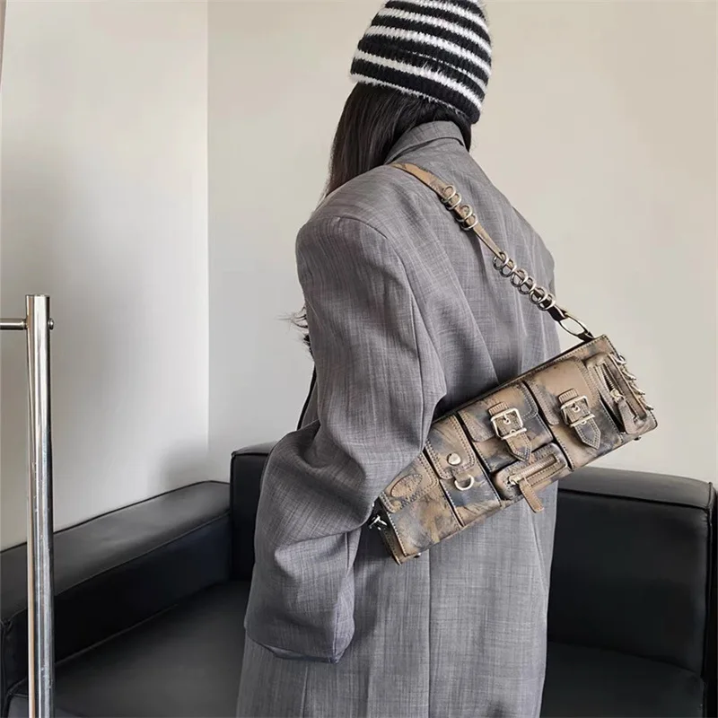 Niche-Design-Long-Multi-Pocket-Circle-Function-Bag-Women-2023-New ...