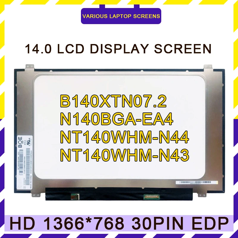 NT140WHM-N44-NT140WHM-N34-NT140WHM-N43-NT140WHM-N51-N140BGA-EA4 ...