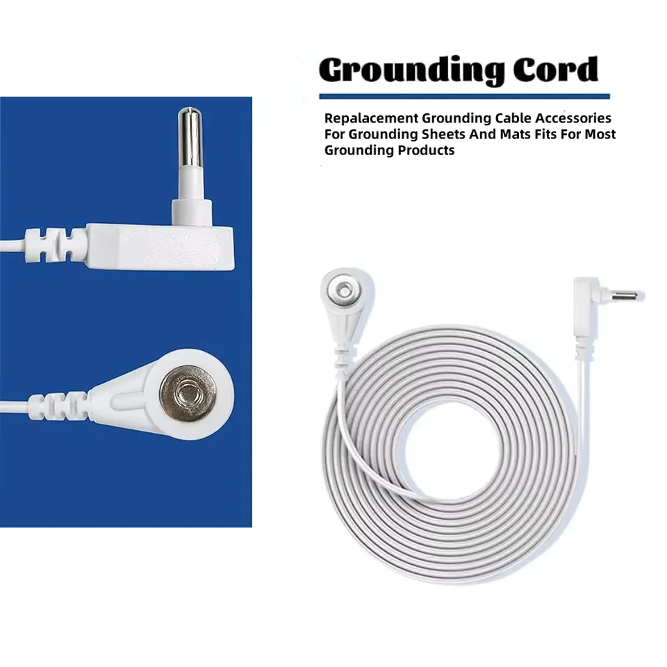 Earthing Cords 2-Pack 15 Ft Grounding Wires - Replacement Cords For ...