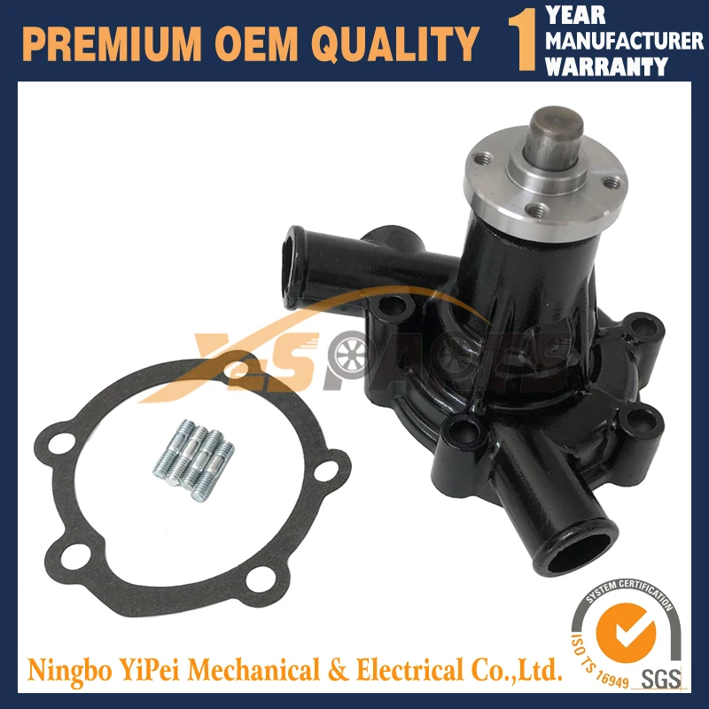 129327-42100-Water-Pump-for-Yanmar-3D84-3D84-1GA-3D84-1F-Komatsu-PC20-5 ...