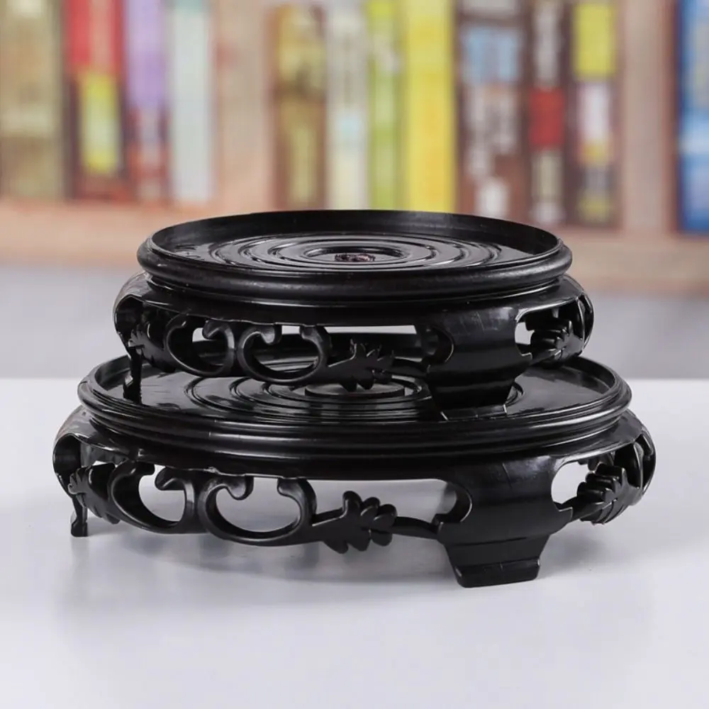 Durable Plastic Flowerpot Base Creative Antique Flowerpot Tray Circular Bonsai Tray Decoration ...
