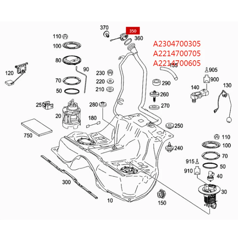 W213-W238-W253-W257-W293-A2304700305-A2535010520-N910002004213 ...