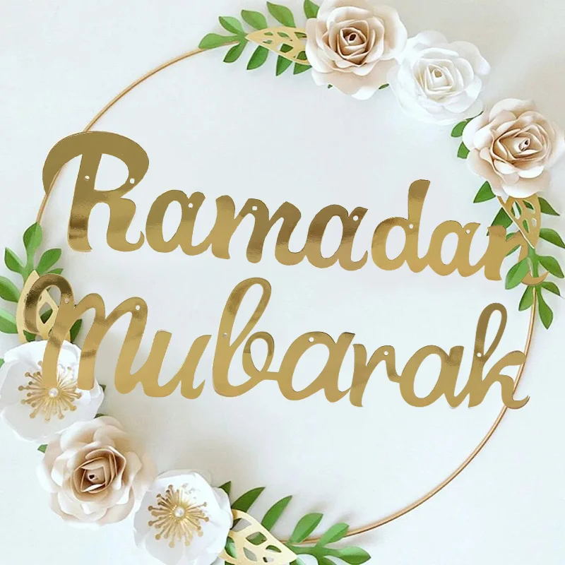 D-coration-EID-Mubarak-anneau-m-tallique-en-fer-couronne-cerceau-d ...