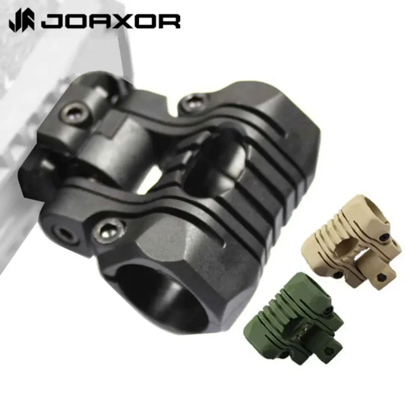 JOAXOR-Tactical-Flashlight-Clamp-With-Wrench-Helmet-Mount-Bracket-for ...