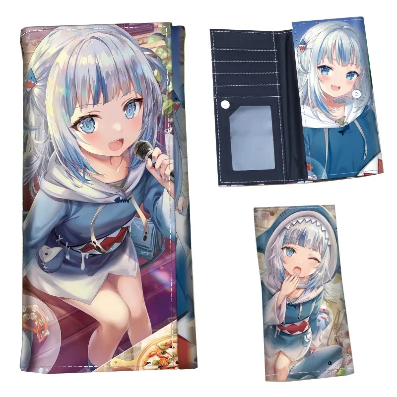 Virtual-YouTuber-Hololive-Wallet-Gawr-Gura-Long-Purse-Minato-Aqua ...